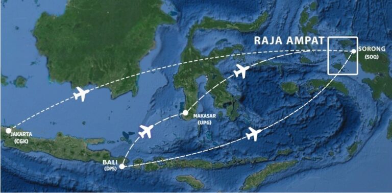 Getting Here- Raja Ampat | Scuba Junkie Liveaboards